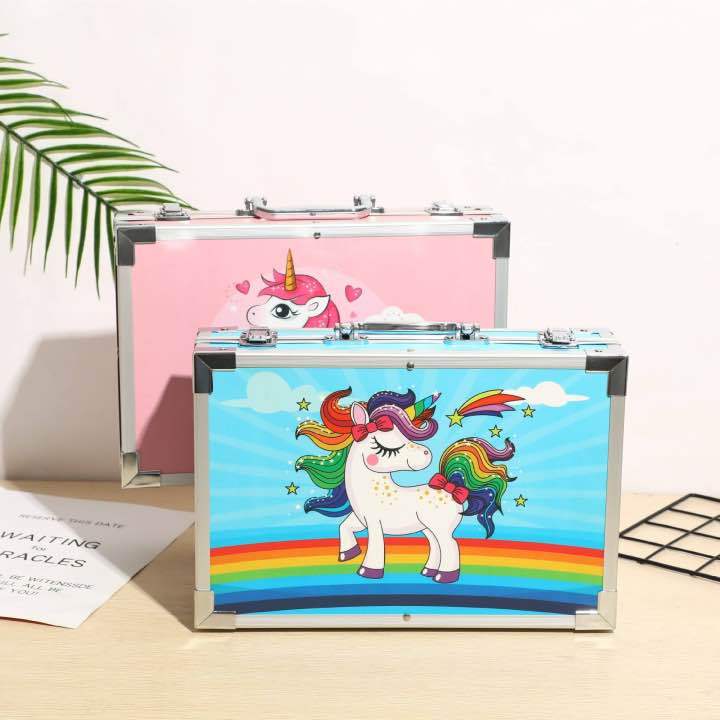 Art & Coloring Kit for Kids | Suitcase Style Colouring Kit | Portable ...