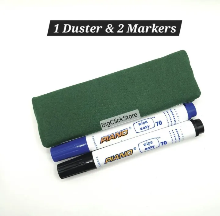 1 Duster and 2 Markers set High Quality Duster and Best quality marker ...