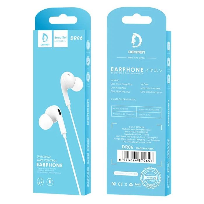 Denmen earphone | Daraz.lk: Buy Online at Best Prices in Srilanka | Daraz.lk