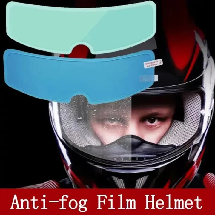 Universal Motorcycle Helmet Rainproof/Anti-fog Film Motorcycle Helmet ...