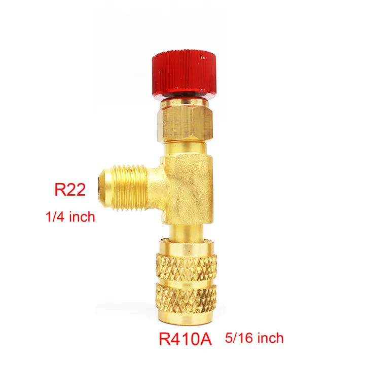 R22 R410 Refrigerant Charging Valve Air Conditioning Refrigerant Liquid ...