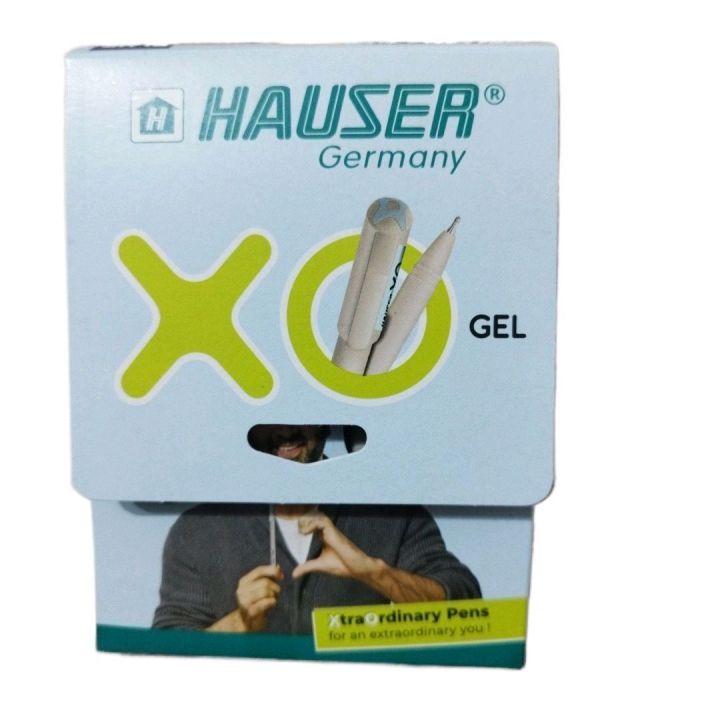 Hauser Xo Gel Pen Pack Of 10 Pcs | Daraz.com.np