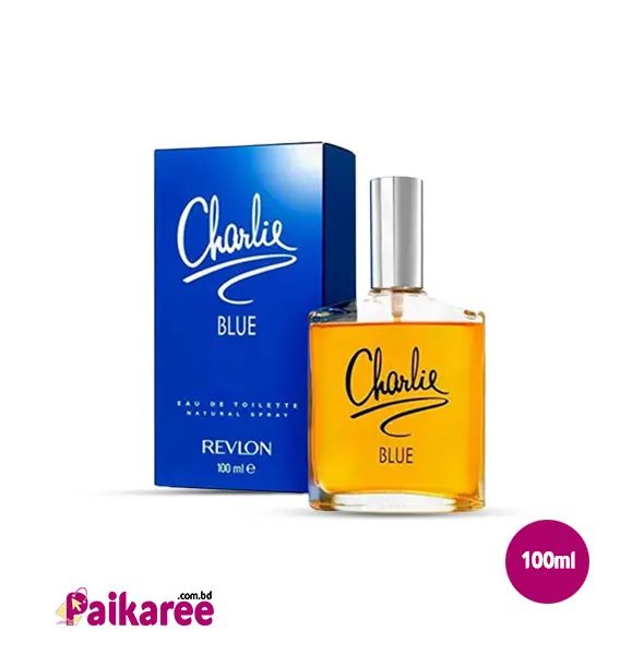Revlon Charlie Blue Eau De Toilette Perfume Spray - 100ml | Daraz.com.bd