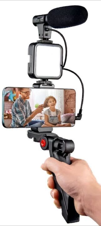 Professional Vlogging Smart Kit for Smart Phones (Box Packing) with ...
