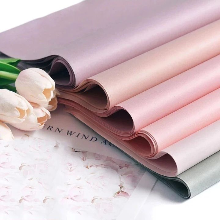 40pcs Tissue Paper 75*52CM Craft Paper Floral Wrapping Scrapbooking ...