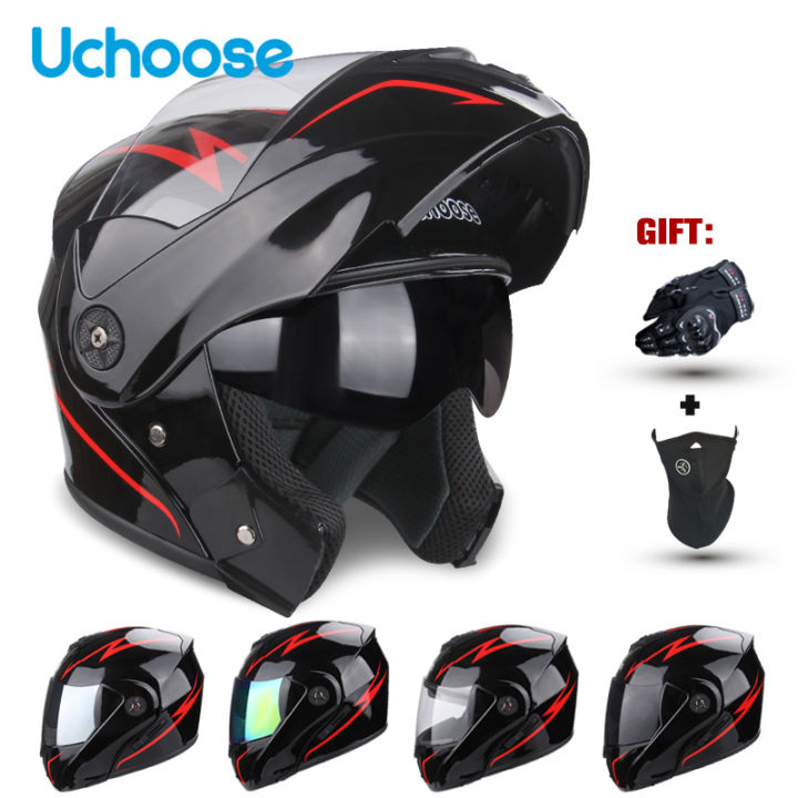 Reindeer Motorcycle Helmet Cover Uchoose Motorcycle Helmet Cover (Full ...