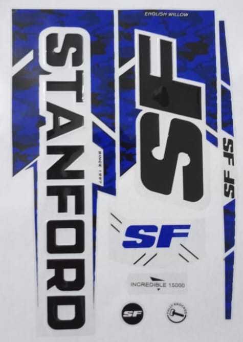 2024 Edition SF 3D Embossed Cricket Bat Stickers | New Version 2024 SF ...