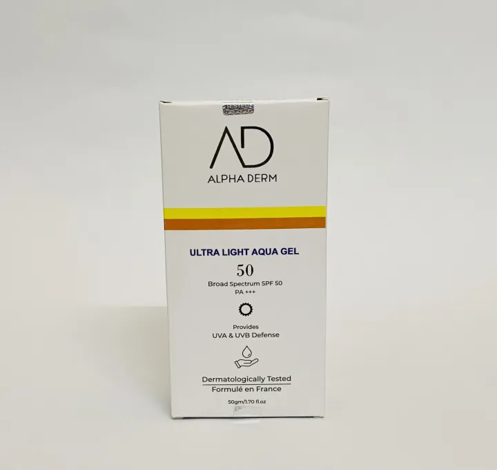 Alpha Derma Ultra Light Sunscreen Aqua Gel SPF 50 | Daraz.com.np