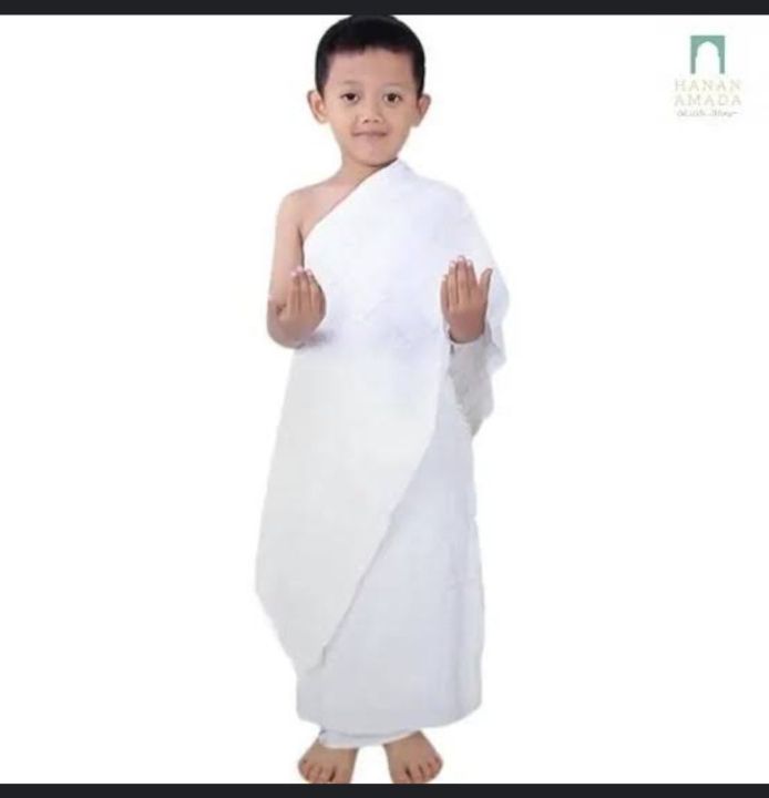 kids hajj umrah towel 2pcs for upperand lower body [ihram, ehram, ahram ...