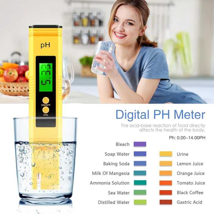 TdS P.H Meter Total Dissolved Solids Meter Monitor the water you ...
