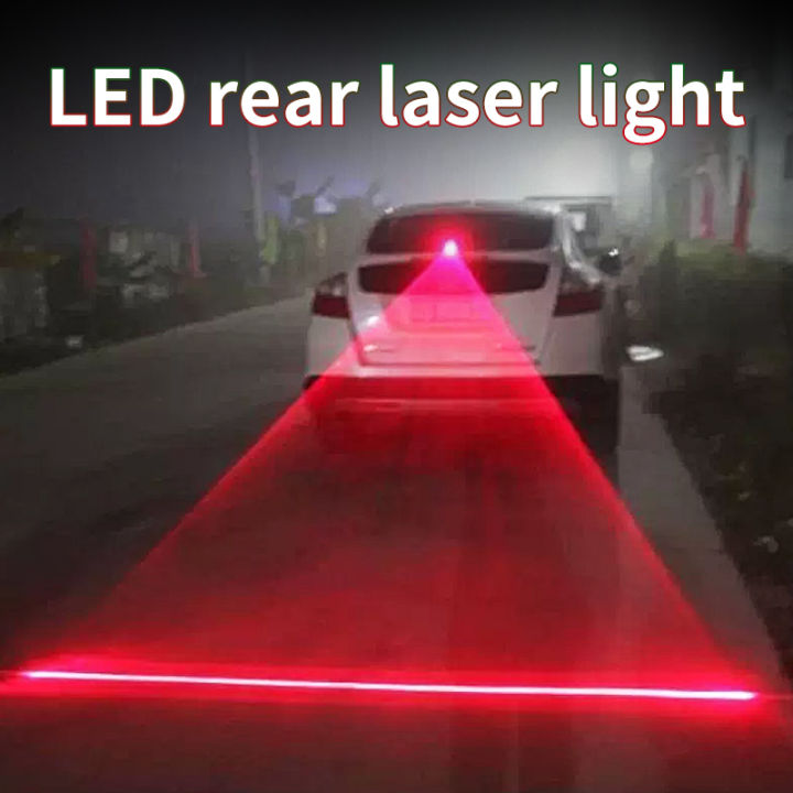 12v car, truck, 24V rear laser light warning, anti-collision laser ...