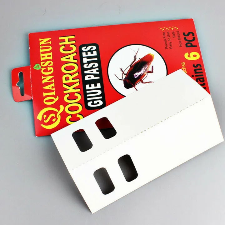 6pcs/set Powerful Cockroach Stickers Cockroach House Cockroach Trap ...