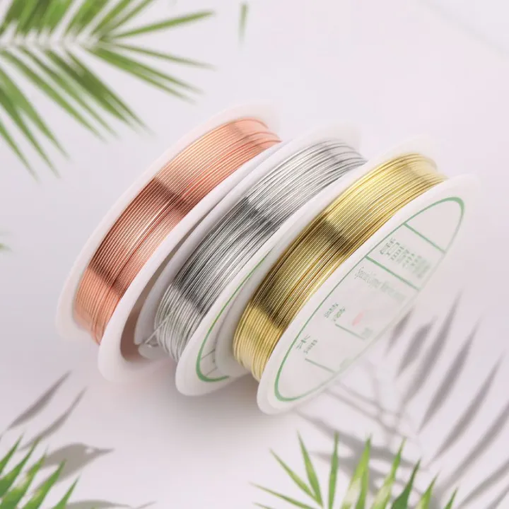 Pack of 3 - Pure Copper Wires For Jewlry Making, Arts & Crafts Projects ...