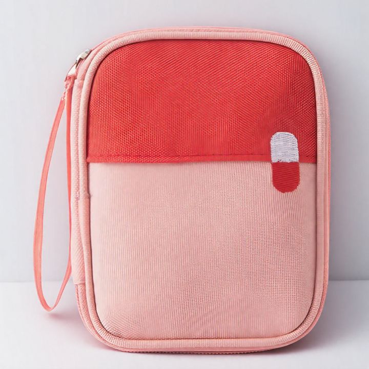 Portable First Aid Kit Compact Medical Storage Box for Travel Home ...