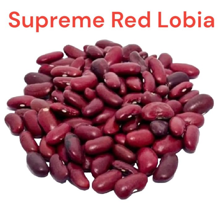 Pack Of 1 Kg Supreme Red Lobia(Red Bean). | Daraz.pk