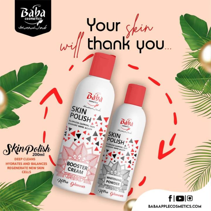Baba Apple Skin Polish 200ml | Daraz.pk