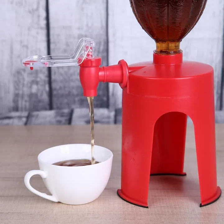 Upside Down Drinking Water Dispenser Creative Hand Pressure Soda ...