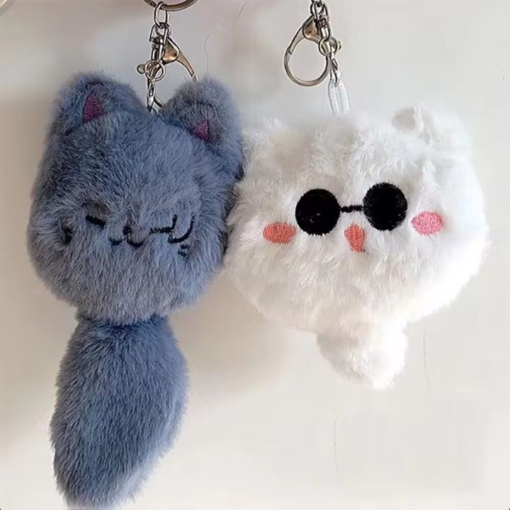 Anime Keychain Geto Suguru and Satoru Gojo Cosplay Plush Doll Pendant ...