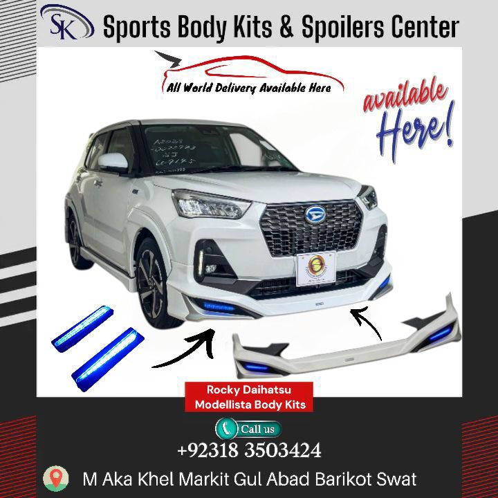 Rocky Daihatsu Model 2024 Modellista Body Kits Spoilers Available ...
