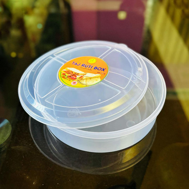 TAJ Plastic Ruti Box - Round Container Ruti Box Food Grade (Taj ...