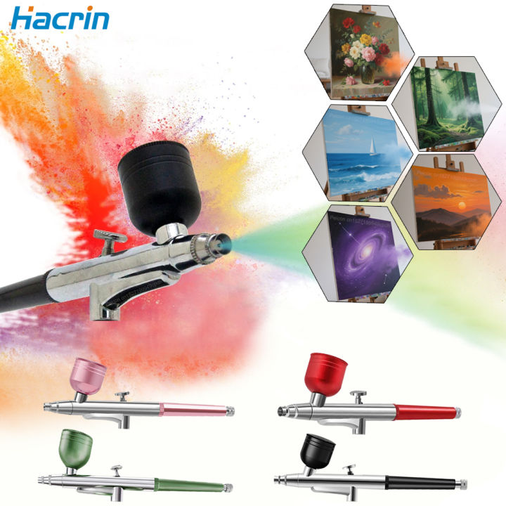 Portable Single Action Airbrush Spray 0.3mm Nozzles Mini Spray Pen for ...