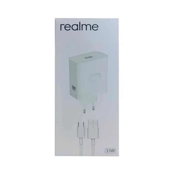 Realme 33W SuperVOOC Fast Charging PD Power Adapter, which includes a ...