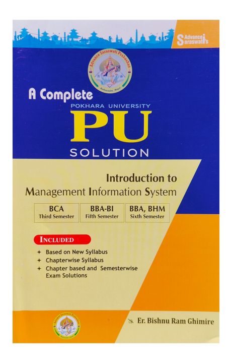 Introduction To Management Information System-A Complete PU Solution ...