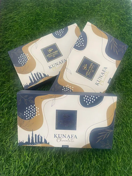 Kunafa Feras Sweets Chocolate from Dubai - 200g | Daraz.lk