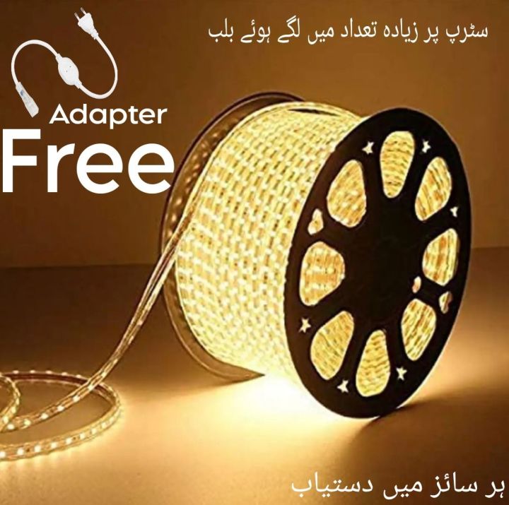 Golden LED Rope ceiling Strip Room Decoration Light, Flexible, easily ...