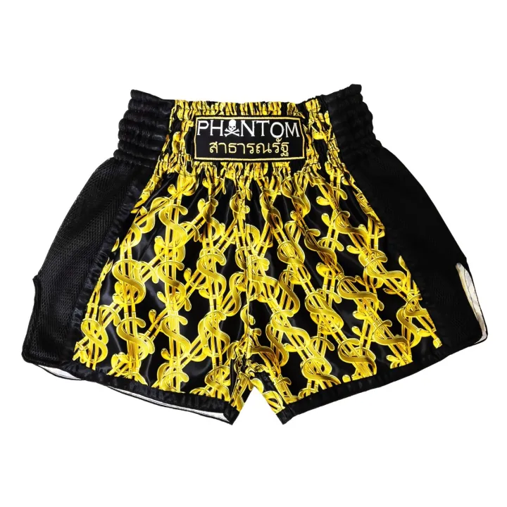 Gold Chains Unisex Muay Thai Shorts | Daraz.pk