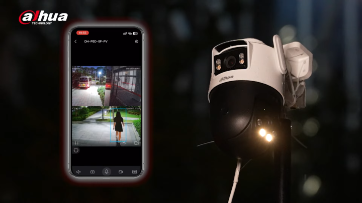 Dahua Picoo 5+5MP P5D-5F Dual Lens Smart Camera | Full Color Night ...