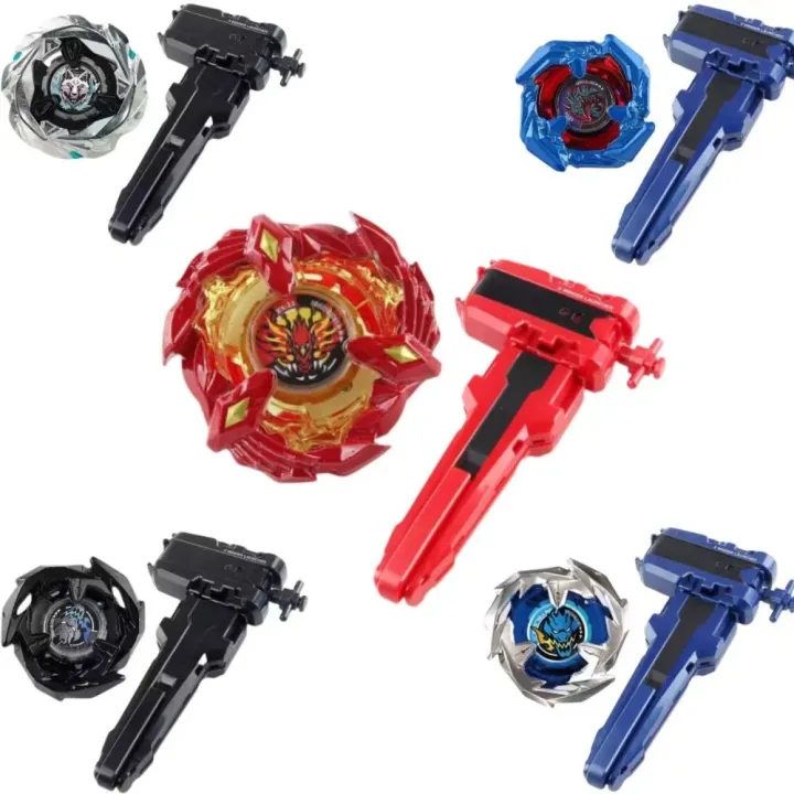 Epic Spinning Battle Tops Set: Dynamic Gyroscope Game Kit with Launcher ...