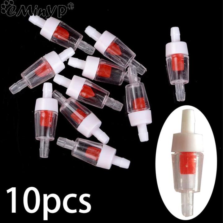 10PCS Plastic One Way Check Valve For Aquarium Air Pump for 4mm Inner ...