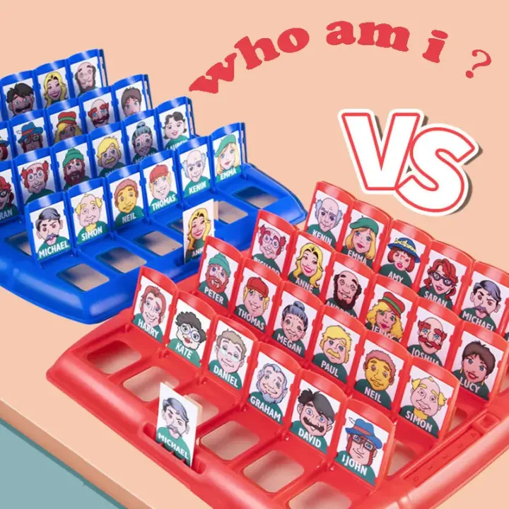 Fun Gift for Children: Guess Who I Am Board Game Toy Educational Guess ...