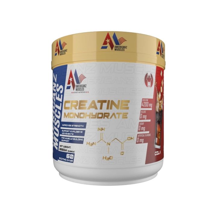 Americanz Muscles Creatine Monohydrate 300Gm Creatine 3000mg | Daraz.com.np