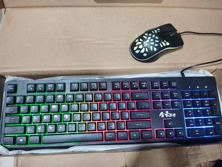 Yilima Gaming Keyboard Semi Mechanical RGB Backlight Premium Quality ...