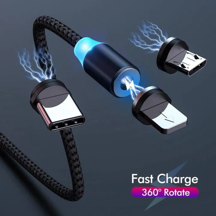X-Cable Metal Magnetic Cable Fast Charging Micro USB Cable Type C ...
