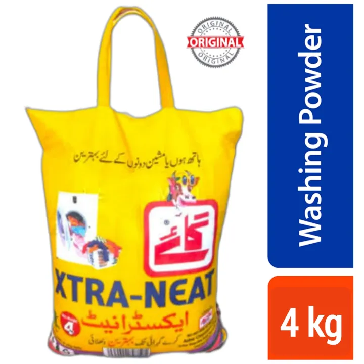 Gai Xtra Neat Washing Powder 4 kg Bag | Daraz.pk