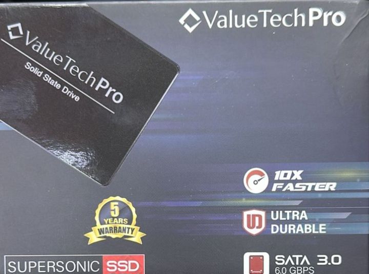Valuetech SSD card SATA 3.0 256GB 10X Faster supersonic | Daraz.lk
