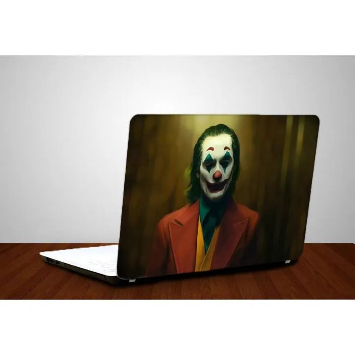 joaquin phoenix joker crisp paint Laptop Back Skin Sticker-Laptop Back ...