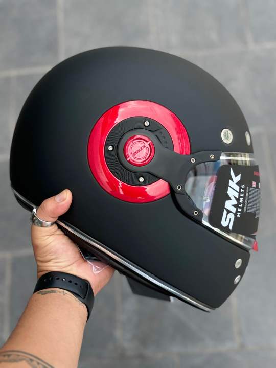 Smk Retro Classic Helmet With Antifog | Daraz.com.np