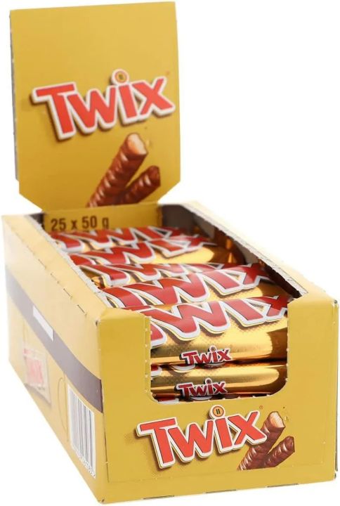 Twix Chocolate Box 25x50g, Dubai | Daraz.com.bd