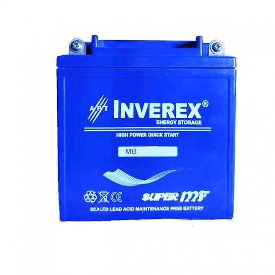 Inverex Battery 12V 5Ah for Gd110/Ybr/Ybz/sp100/ud100 | Daraz.pk