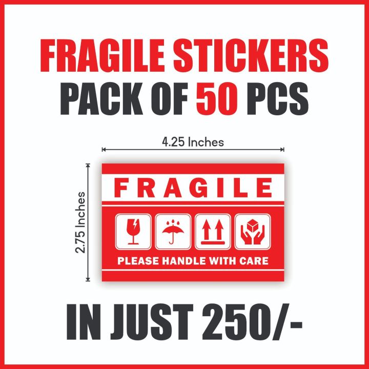 Fragile Stickers | Daraz.pk: Buy Online at Best Prices in Pakistan ...