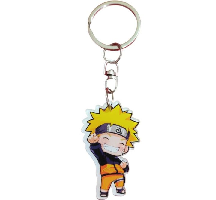 Anime Naruto Acrylic Keychain Uzumaki Naruto Acrylic Key Ring | Daraz ...