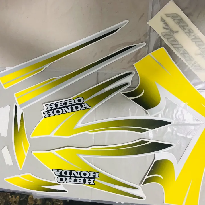 Hero honda passion plus byke sticker | Daraz.lk