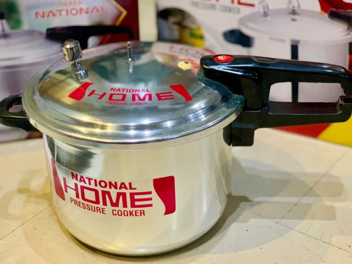 National Pressure Cooker Shine High quality Aluminium 1 Year Gurrentee ...