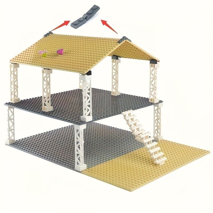 30pcs Building Blocks with Handles 1x2 Hinge Lock Plates for Building ...