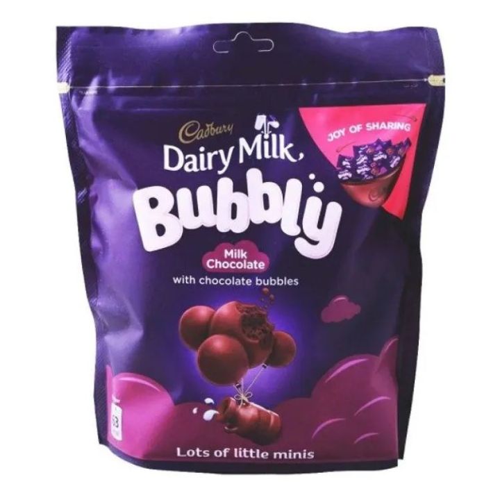 cadbury dairy milk bubbly chocolate 206g | Daraz.pk