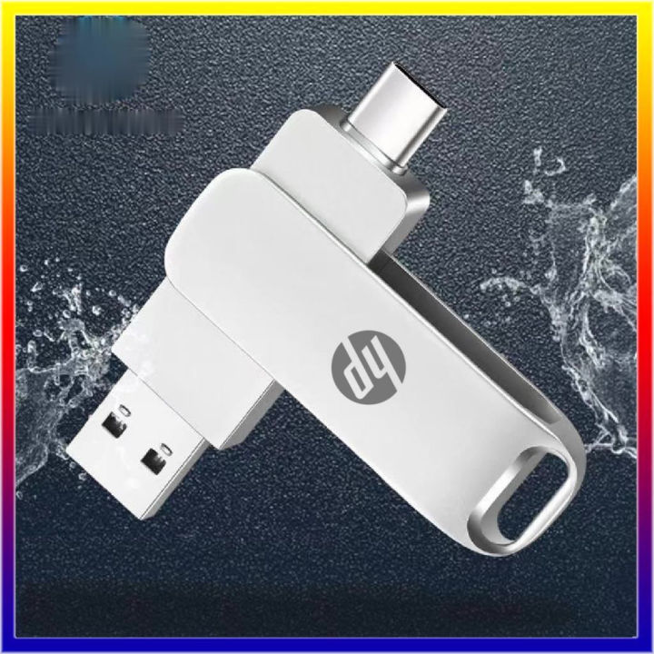 2TB hp original OTG metal USB flash drive type-C micro USB for laptop ...